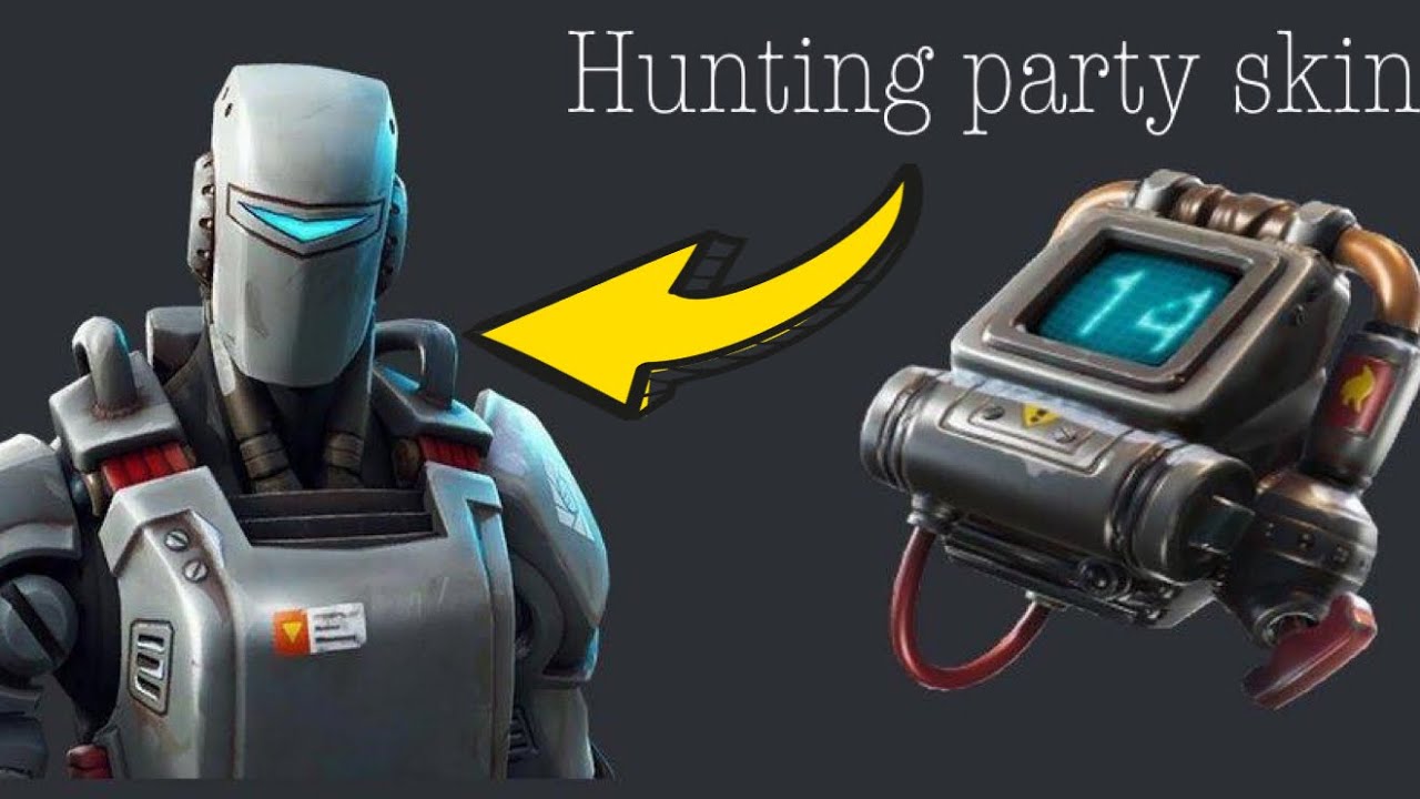 Spelen met de hunting party skin |fortnite met jelle| - YouTube