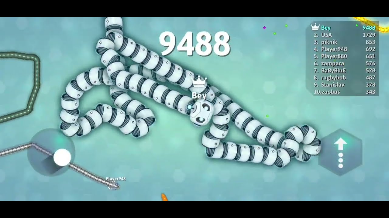 snake.io- largest iron snake - YouTube