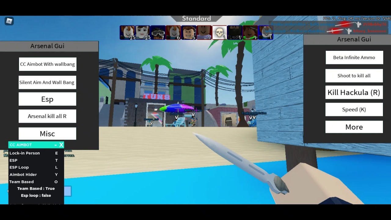 Arsenal GUI OP( Working) 2020 - YouTube