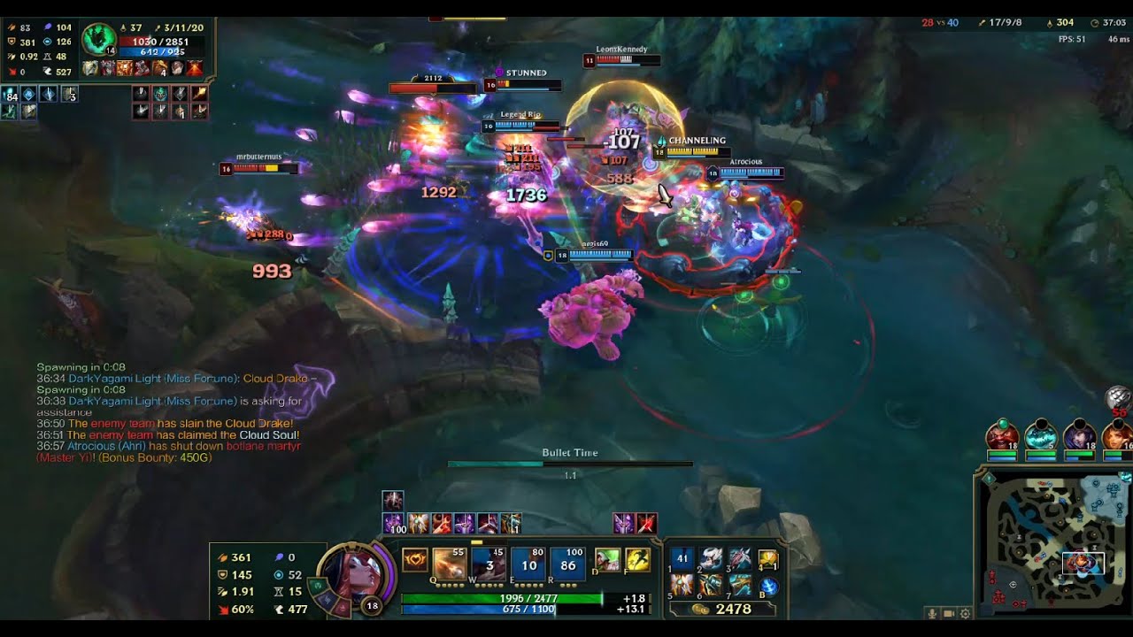 League Of Legends | Platinum Ranked | Miss Fortune - Game 3 - YouTube