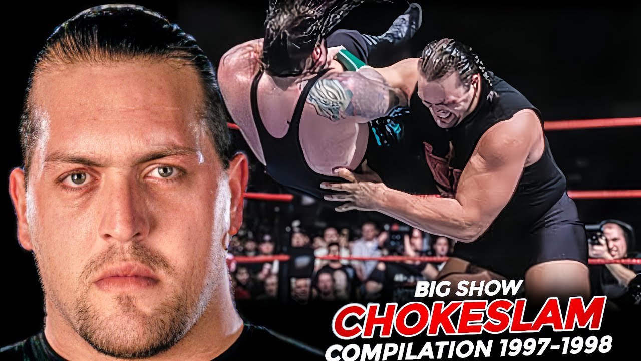 WCW Big show Chokeslam Compilation 1997-1998 - YouTube