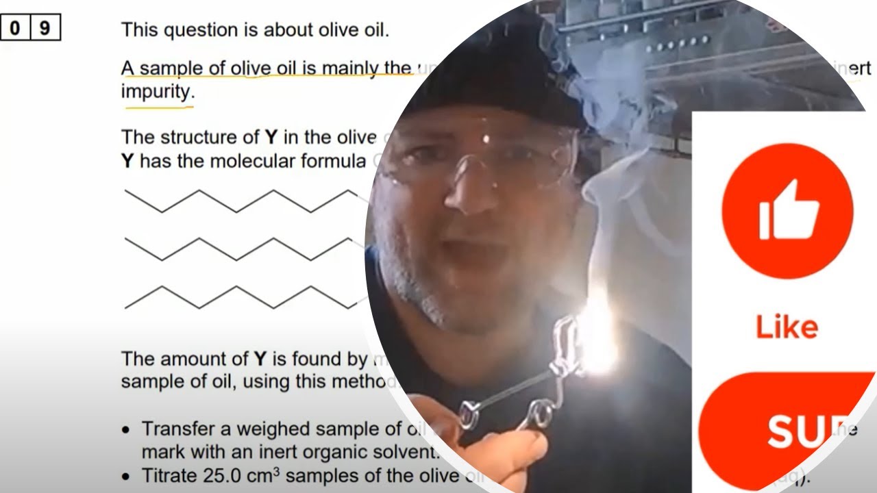 A-Level Chemistry Difficult amount of substance question AQA Paper 2 ...