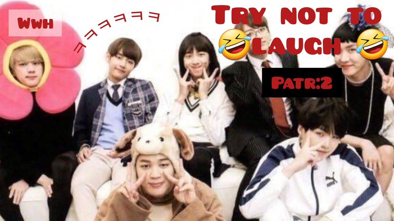 BTS try not to laugh 🤣|| 99.99%fail || (part:2 )| BTS funny moments 😂 ...