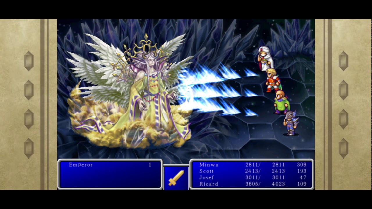 FINAL FANTASY II - Defeating the Light Emperor in less than 2 minutes ...