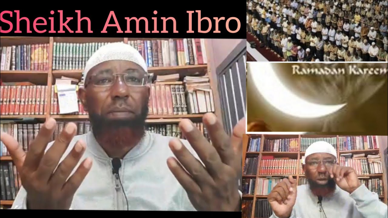 Sheikh Amin Ibro Jal Bulultii Ramadan 22 April 2020 - YouTube