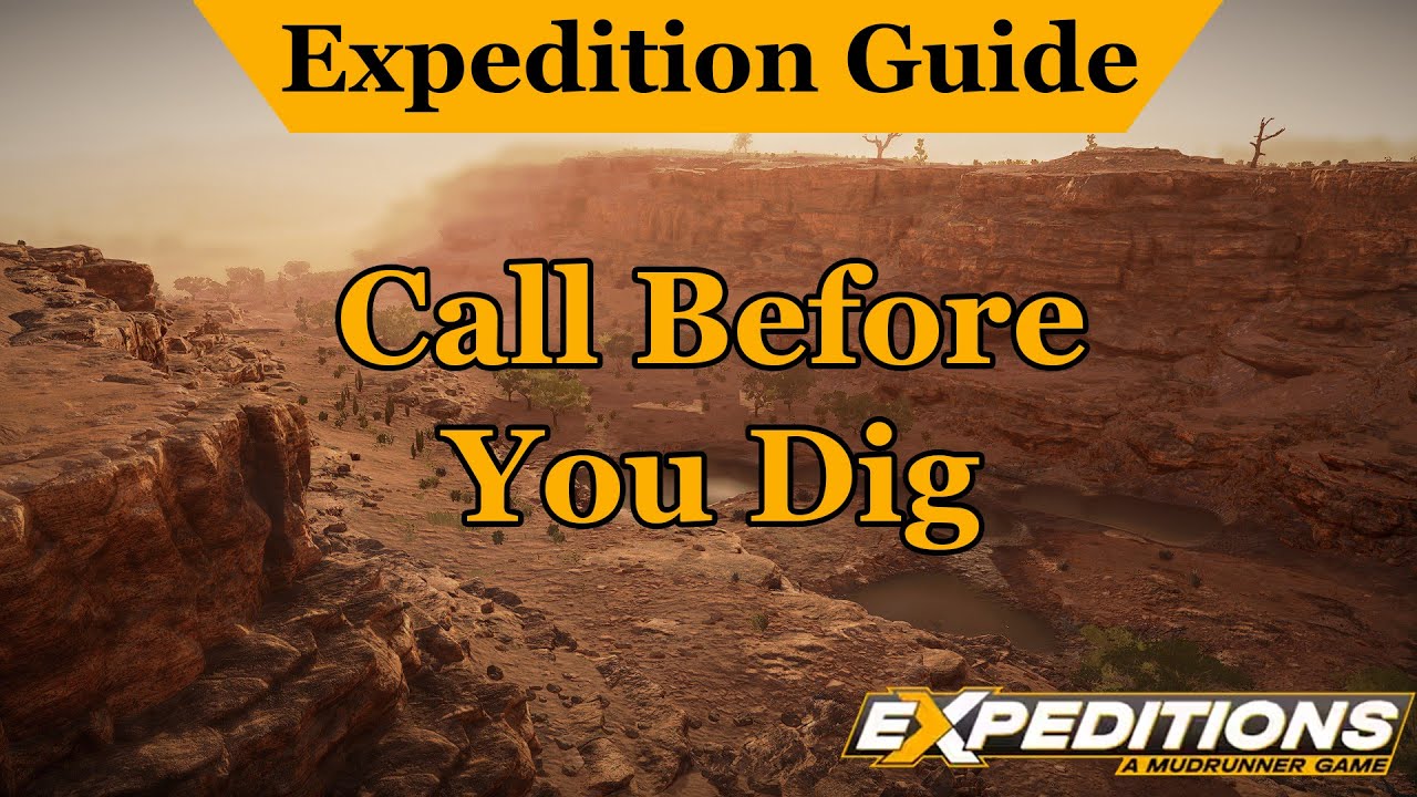 Call Before You Dig: An Expeditions Guide - YouTube