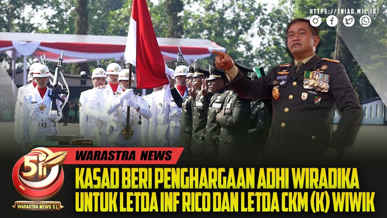 WN51 | Pelantikan Prasetya Perwira di Secapa AD - YouTube
