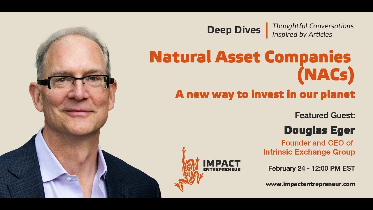 Douglas Eger of Intrinsic Design Group (IDG) Discusses Natural Asset ...