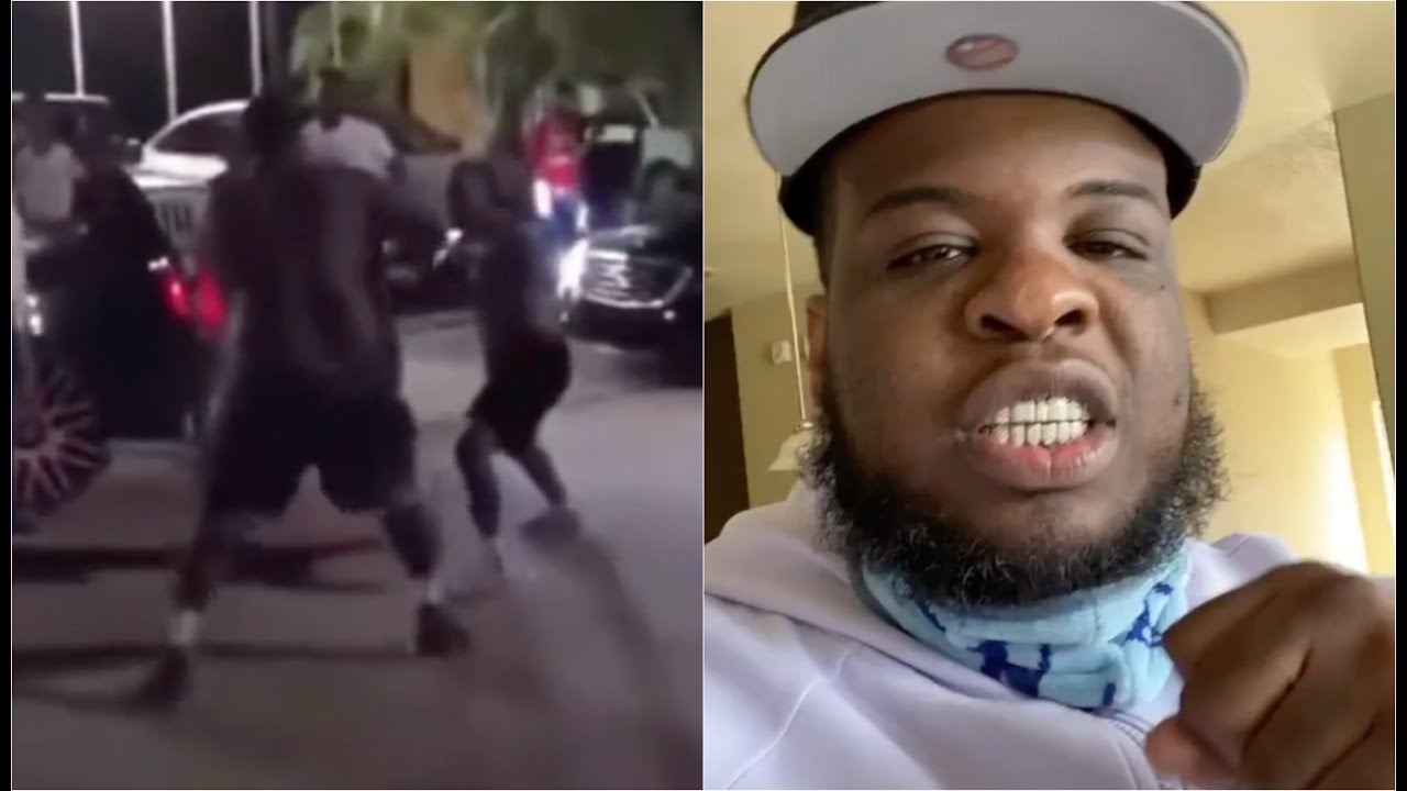 Maxo Kream Responds After Fighting Sauce Walka Artist Rizzo Rizzo - YouTube