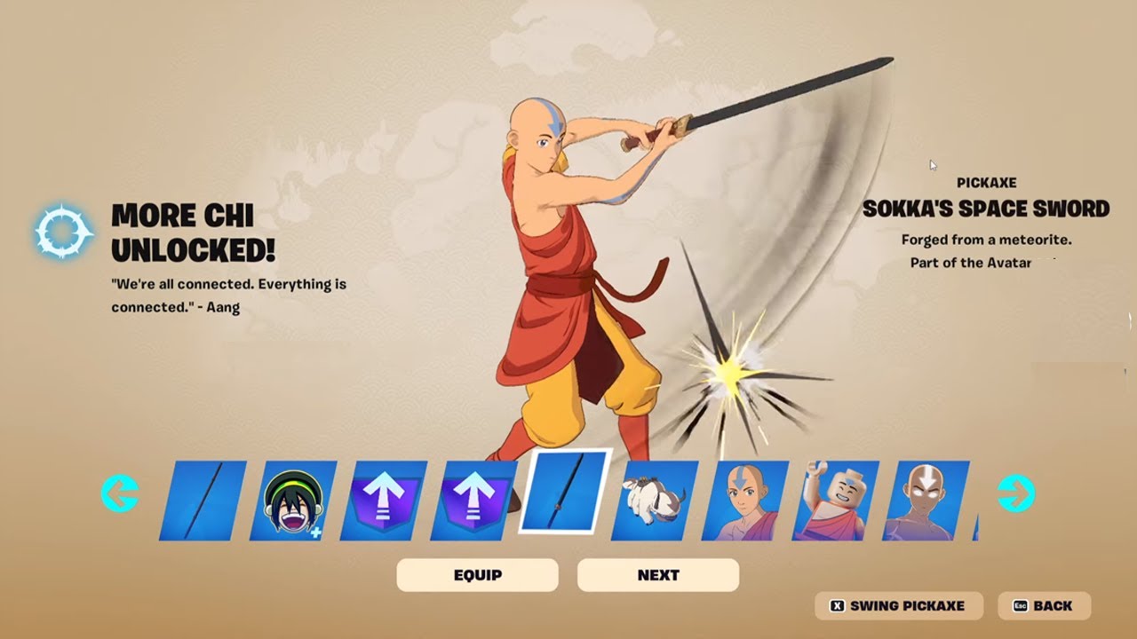 How To Get Sokka Space Sword Pickaxe NOW FREE In Fortnite! (Sokka Space ...