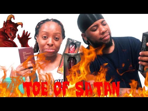 TOE OF SATAN LOLLIPOP #CHALLENGE (9 MILLION SCOVILLE) - YouTube