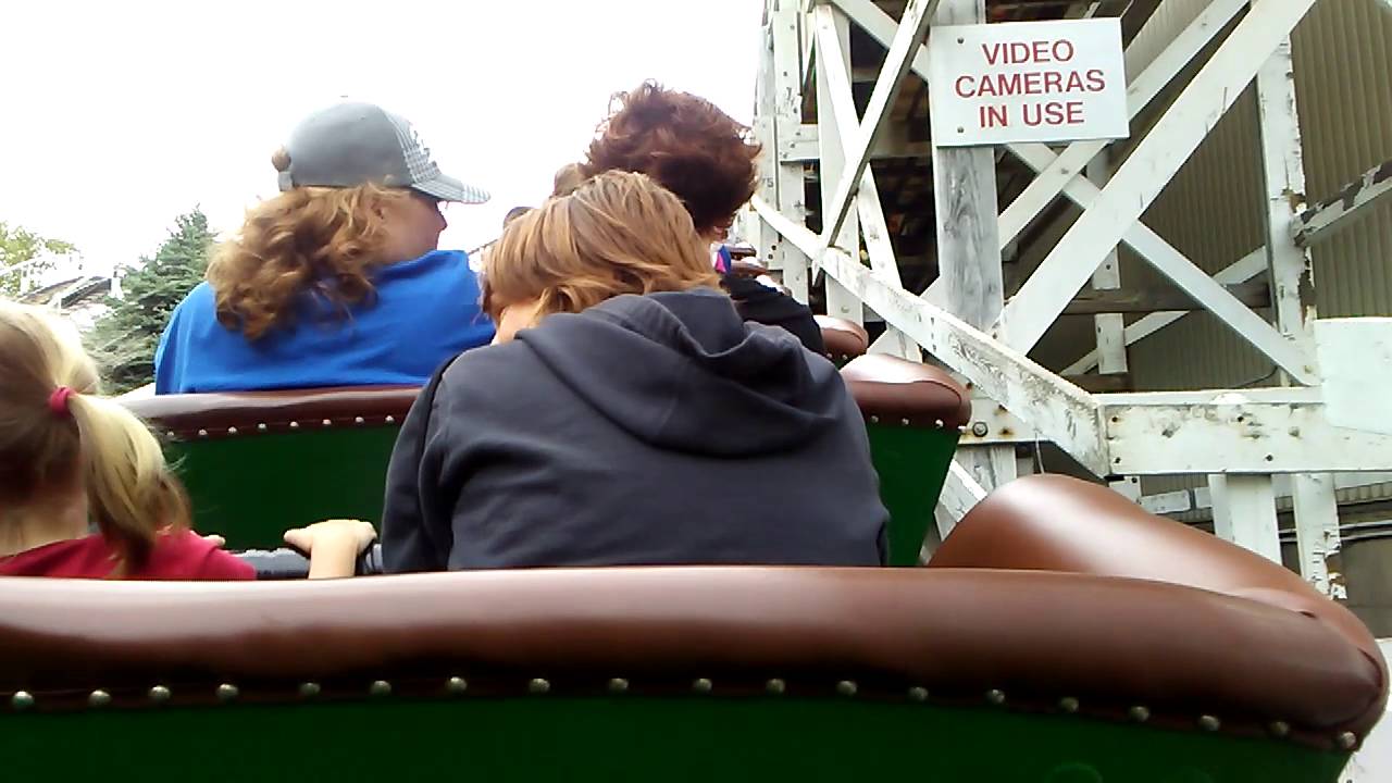 Riding the Jack Rabbit at Kennywood!!!! - YouTube