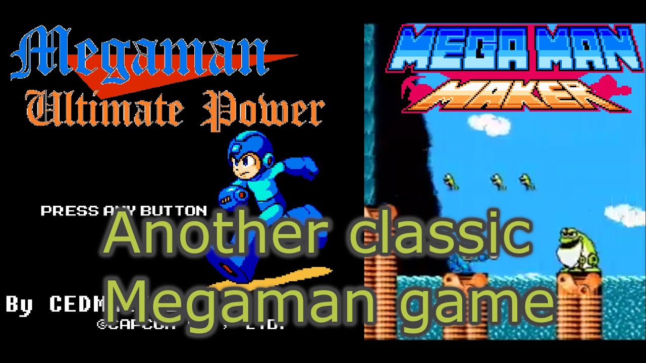 Megaman Ultimate Power (MM Ultimate Power) level pack full game playthrough - 洛克人製作大師 Mega Man ...