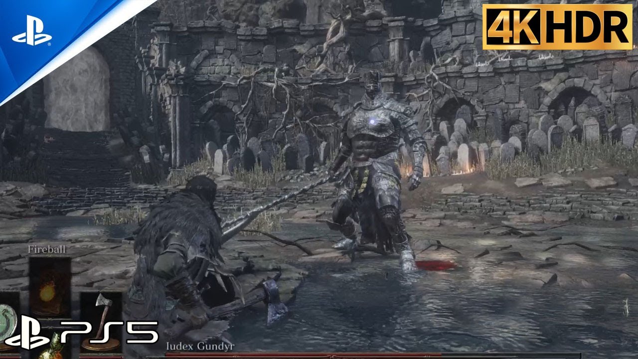 Dark Souls 3 - Iudex Gundyr Boss Fight - PS5 Gameplay [4K] - YouTube