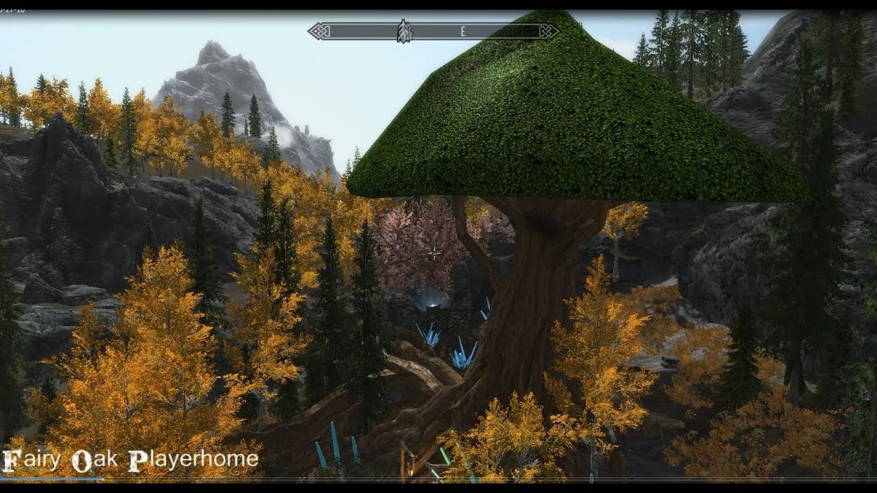 Fairy Oak Playerhome - Skyrim House Mod - YouTube