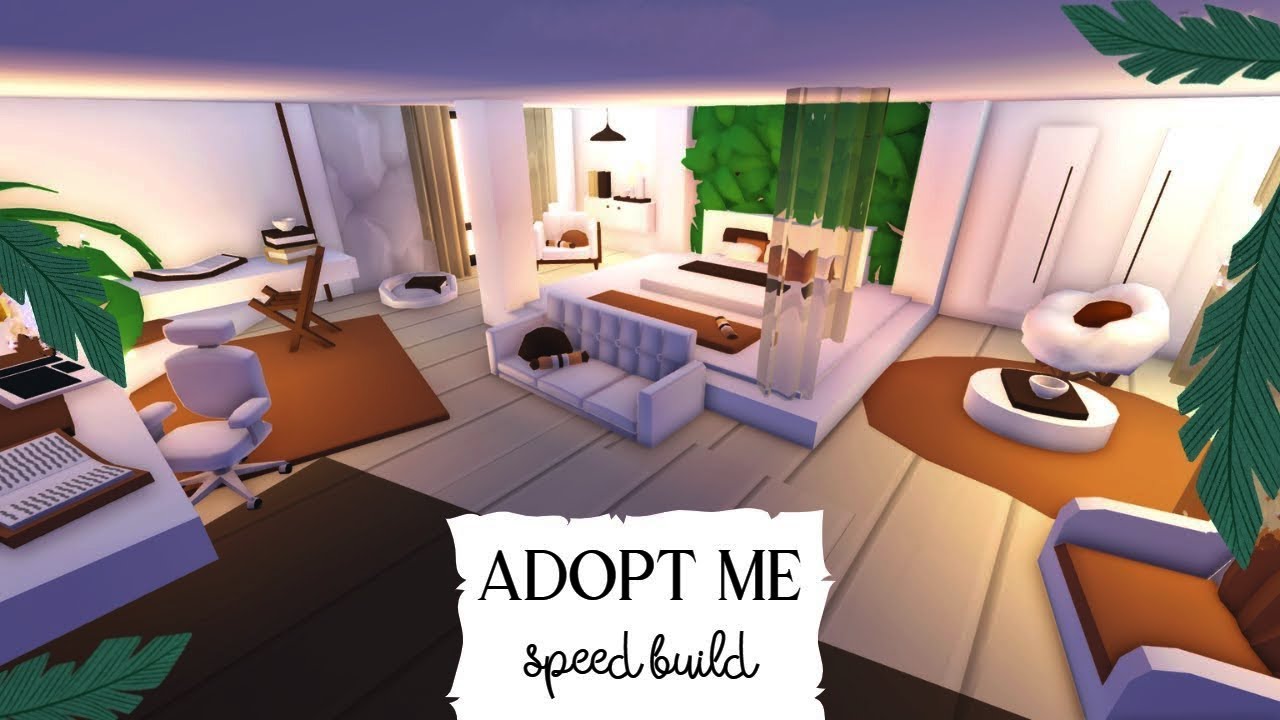 LIGHT BROWN SHOP HOUSE #2 - Adopt Me speed build ROBLOX - YouTube