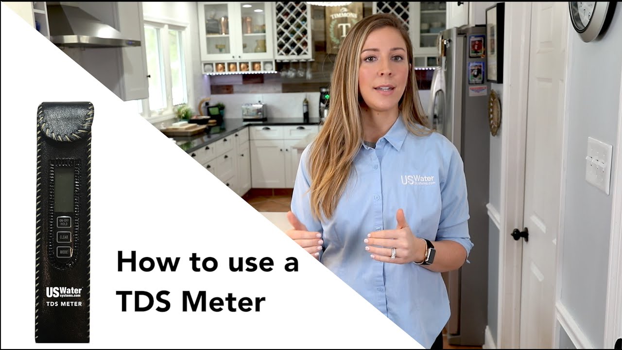 How To Use a TDS Meter with Reverse Osmosis - YouTube