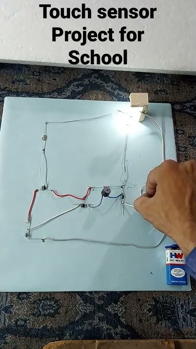 #shorts touch sensor projects || touch sensor alarm - YouTube