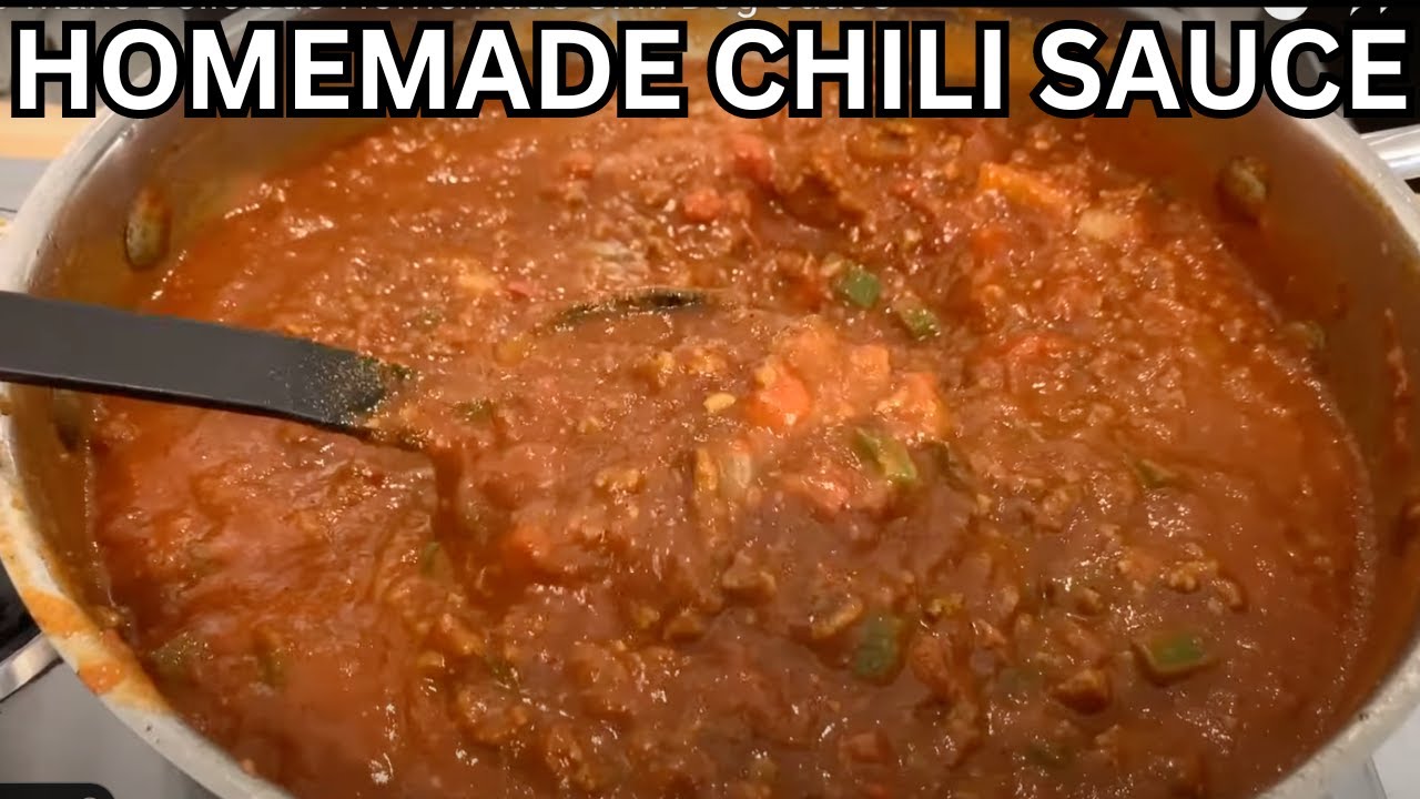 How To Make Delicious Homemade Chili Dog Sauce - YouTube
