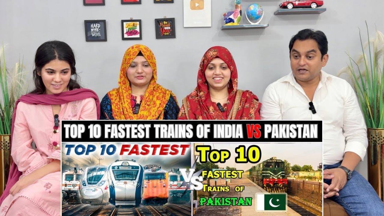 Top 10 Fastest Trains Of India Vs Top 10 Fastest Train Of Pakistan ...