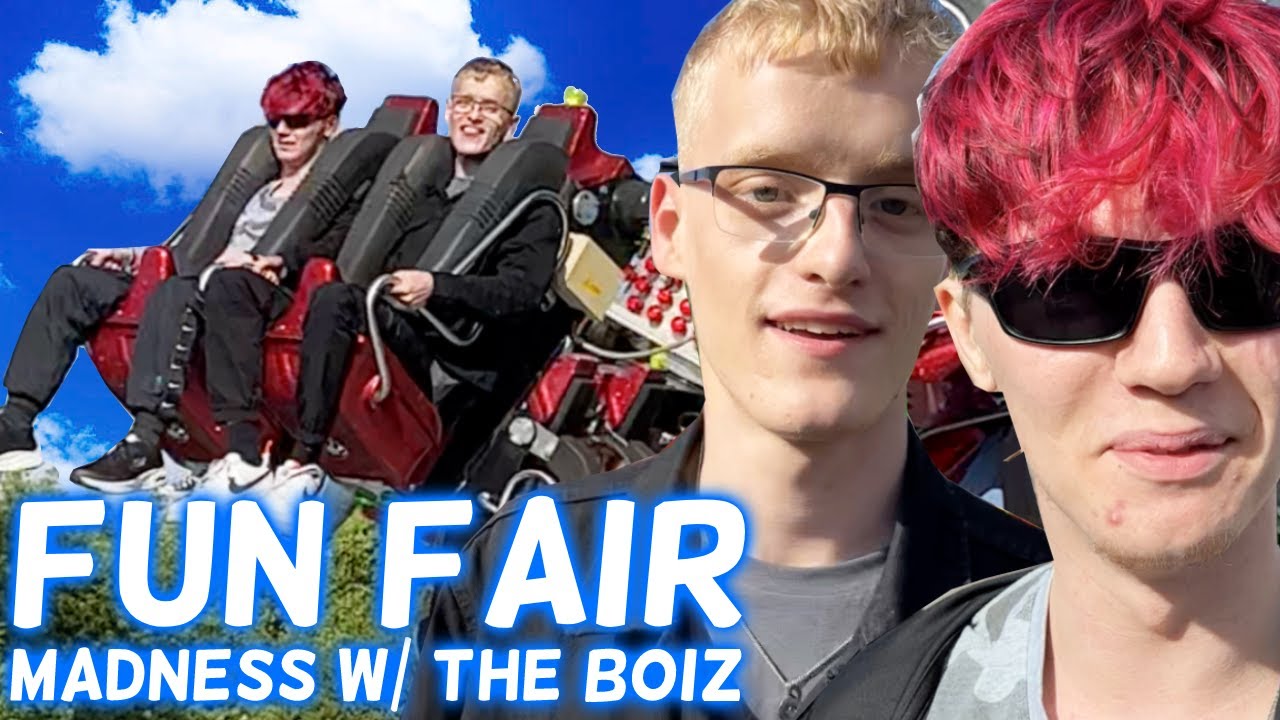 INSANE RIDES AT A FUN FAIR (FIRST TIME) - YouTube