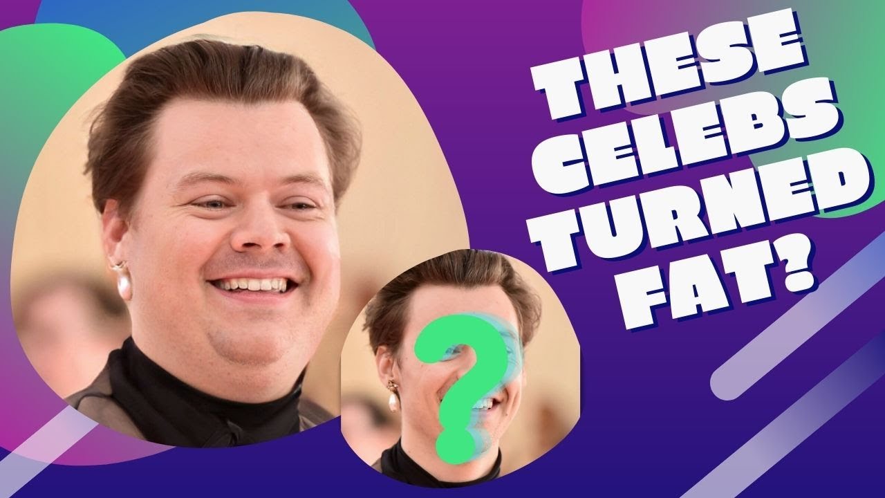 These Celebrities Gained Weight!?! ★ Celebrity Quiz Challenge ★ Fat ...