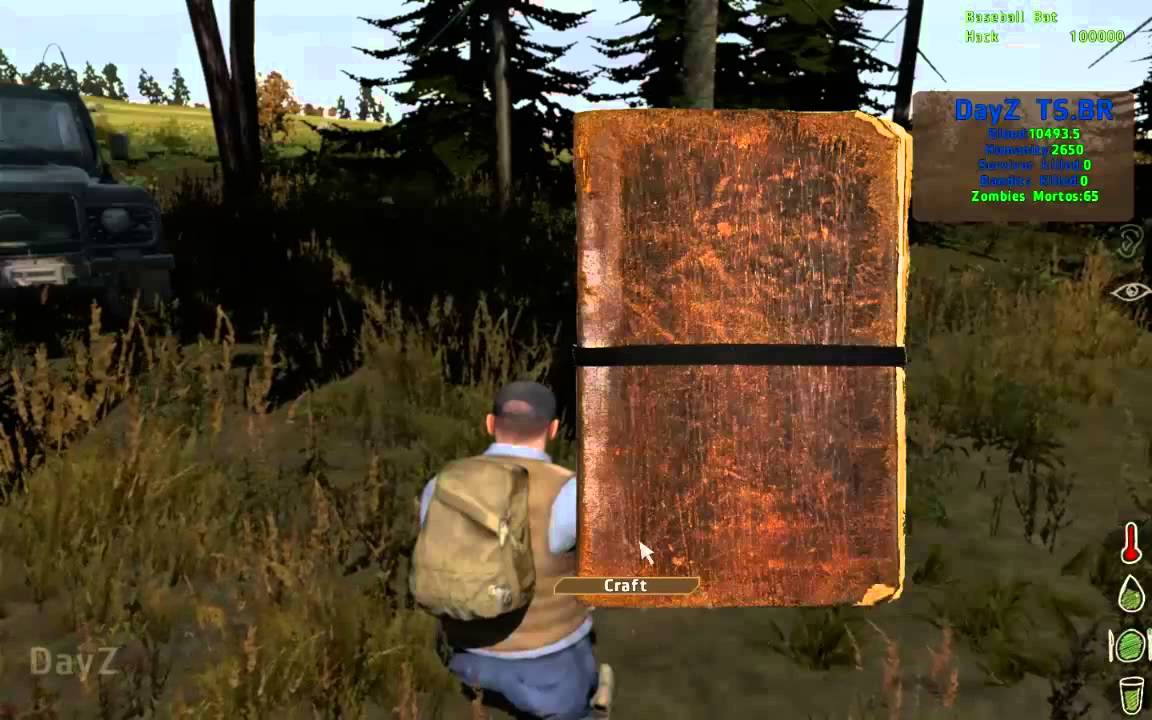 Dayz mod v 1.8 Como Equipar itens ( Tutorial Crafting ) - YouTube