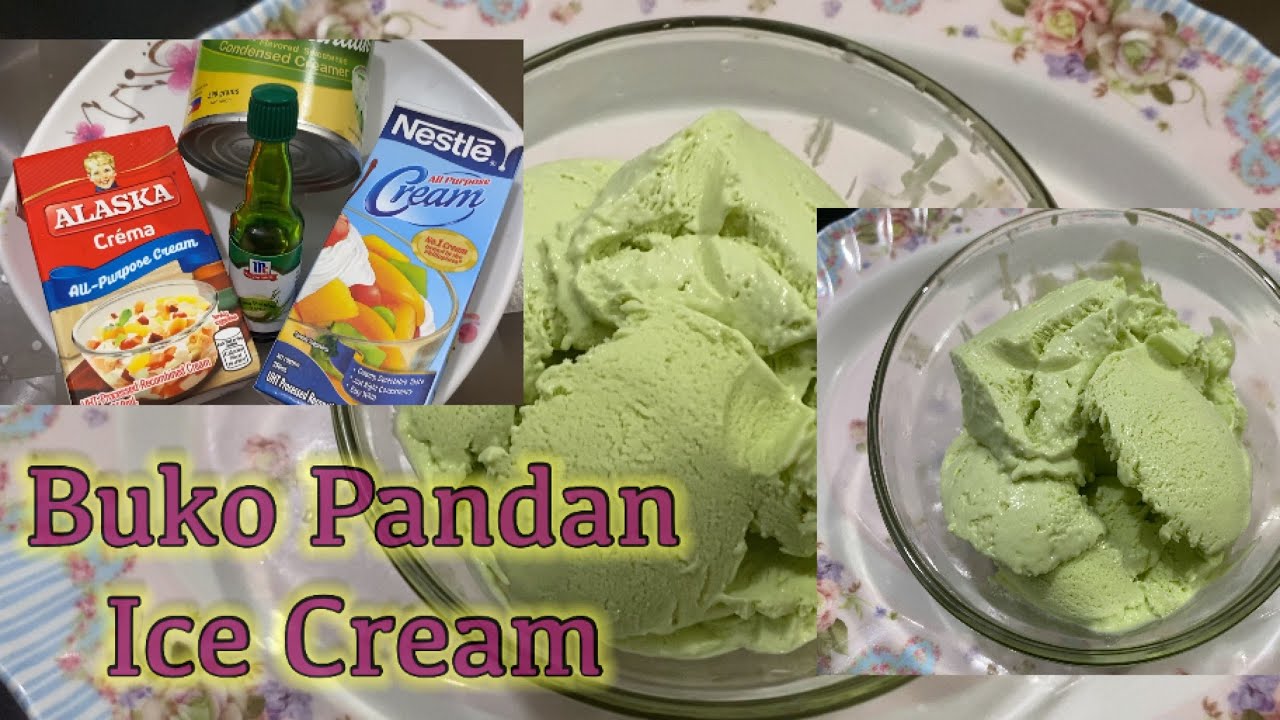 Buko Pandan Ice Cream #BukoPandanIceCream - YouTube