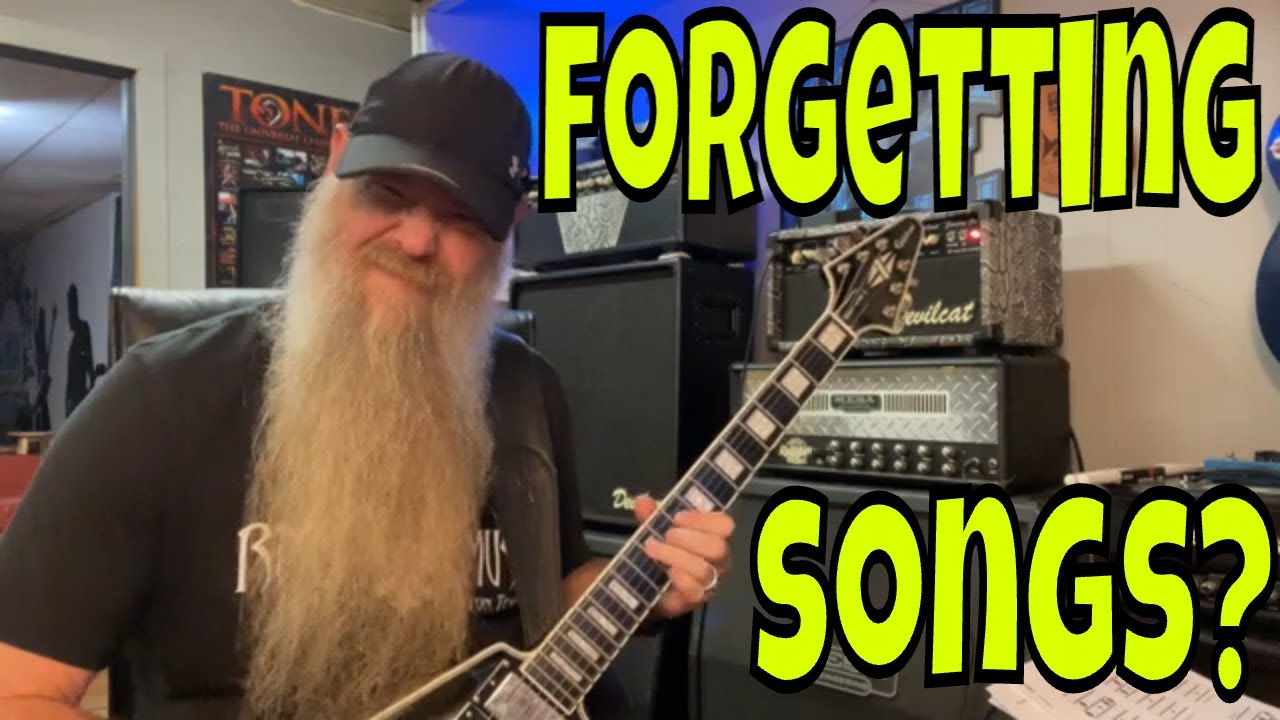 Forgetting how to play your own songs - YouTube