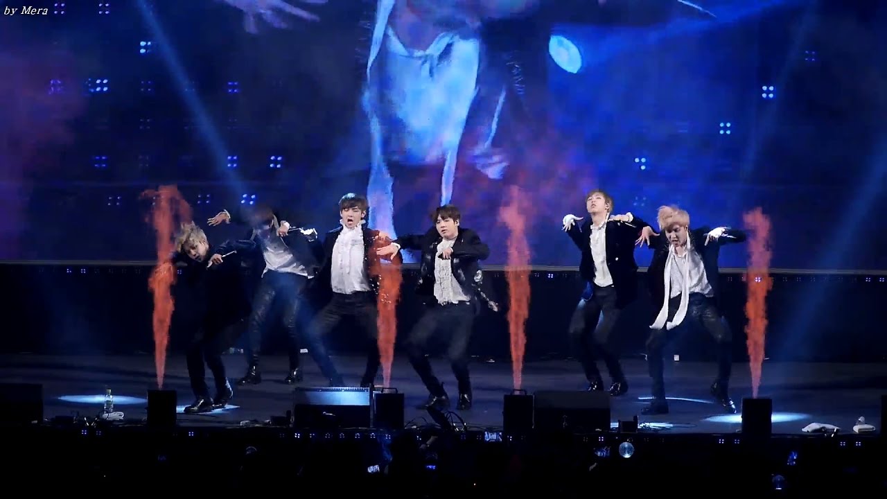 161222 방탄소년단 (BTS) - FIRE (불타오르네) [전체] 직캠 Fancam (논산 청소년 송년콘서트) by Mera ...