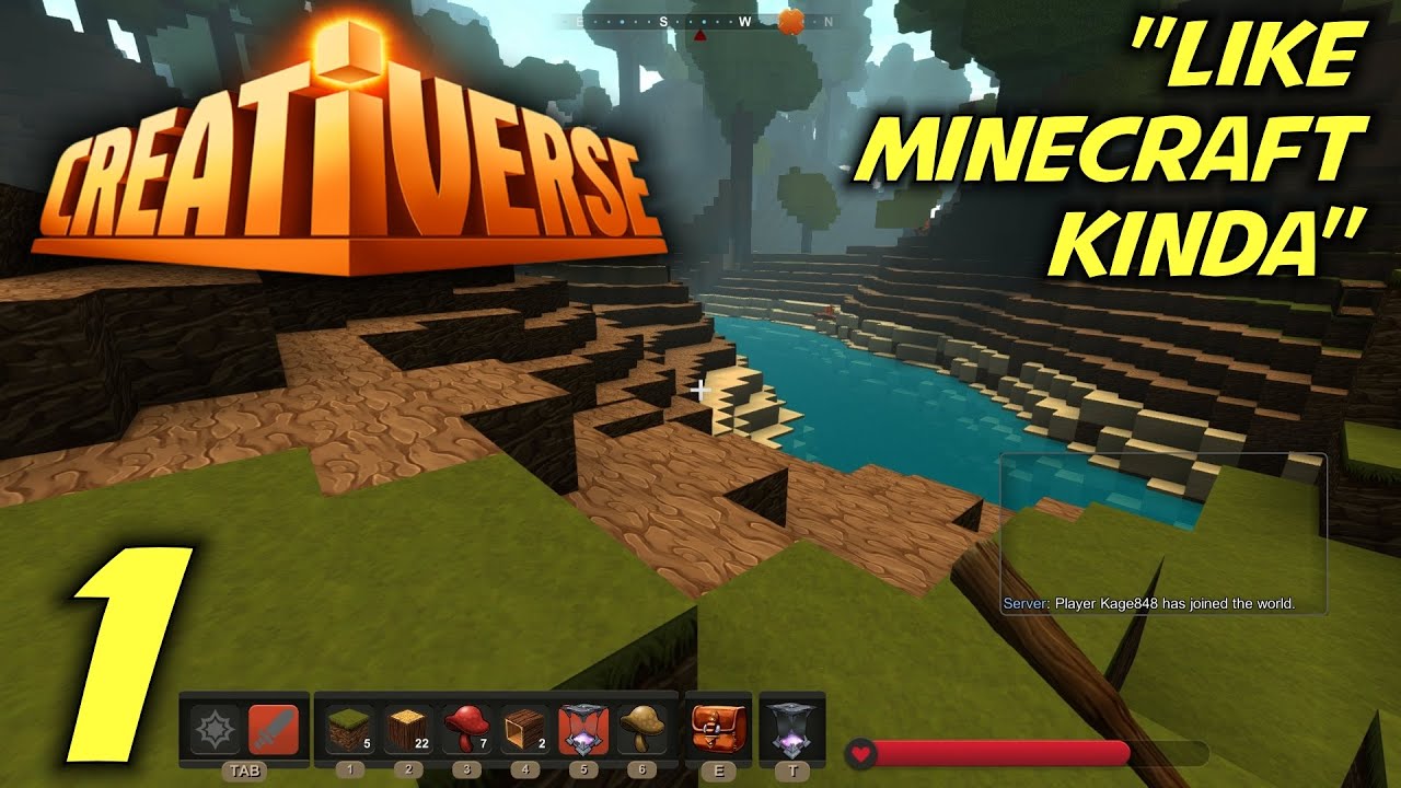 Creativerse Gameplay / Let's Play (S-1) -Part 1- "Like Minecraft Kinda ...