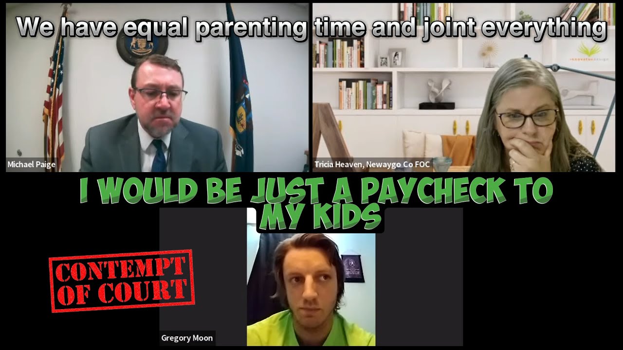I don't understand why I have to pay child support when we have equal parenting time | - YouTube