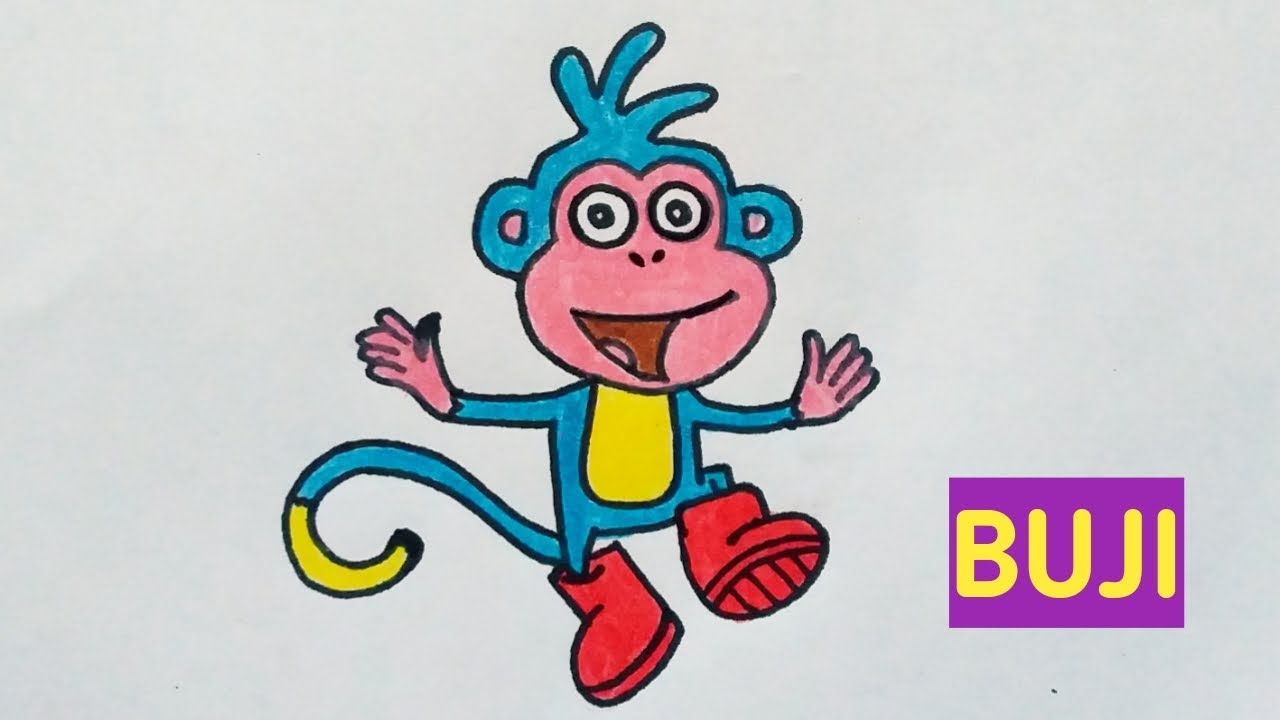 How to draw Buji - YouTube