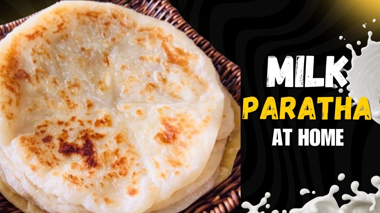Milk Paratha Recipe Quick and Easy way | How to make layered Paratha ...