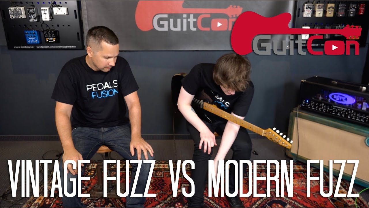 GuitCon 2017 - Vintage Fuzz vs Modern Fuzz - YouTube