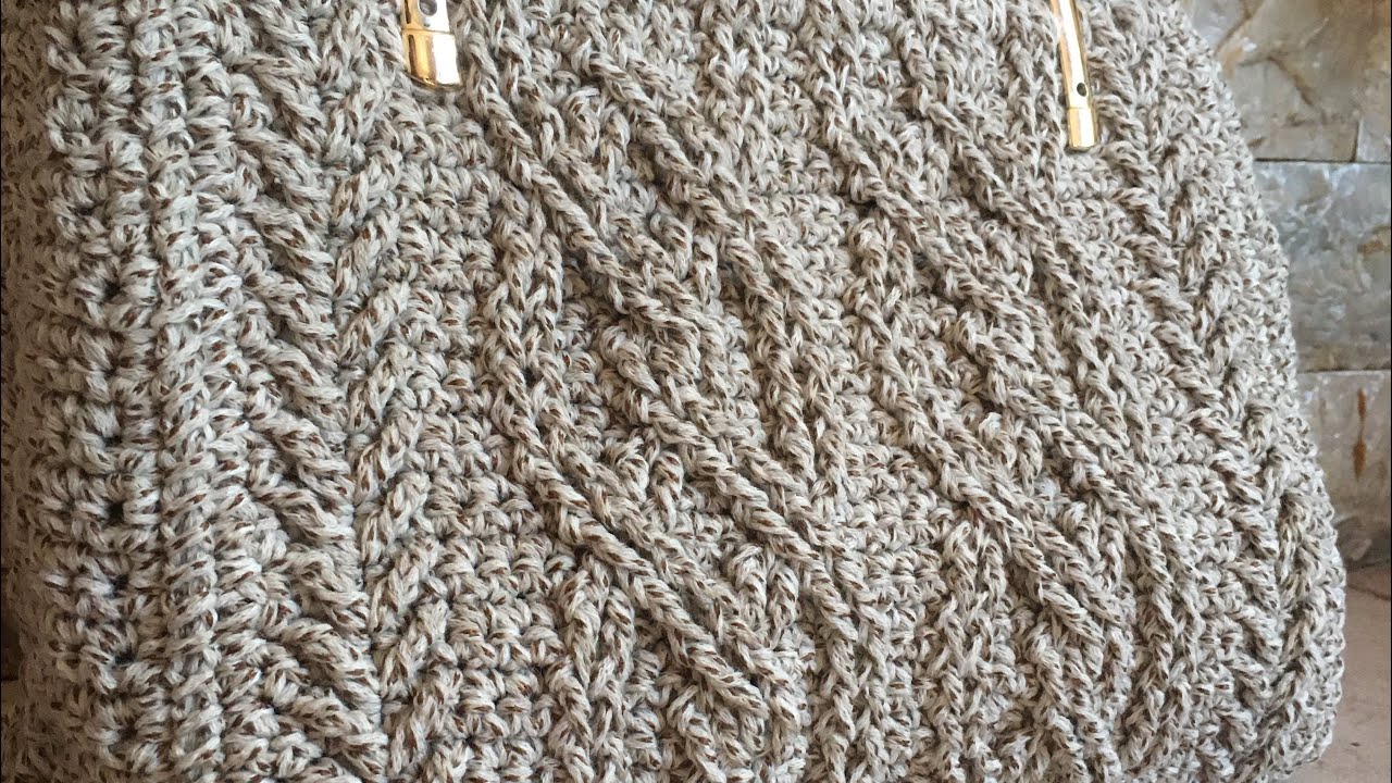 Woolen celtic cable crochet stitch part 1 - YouTube