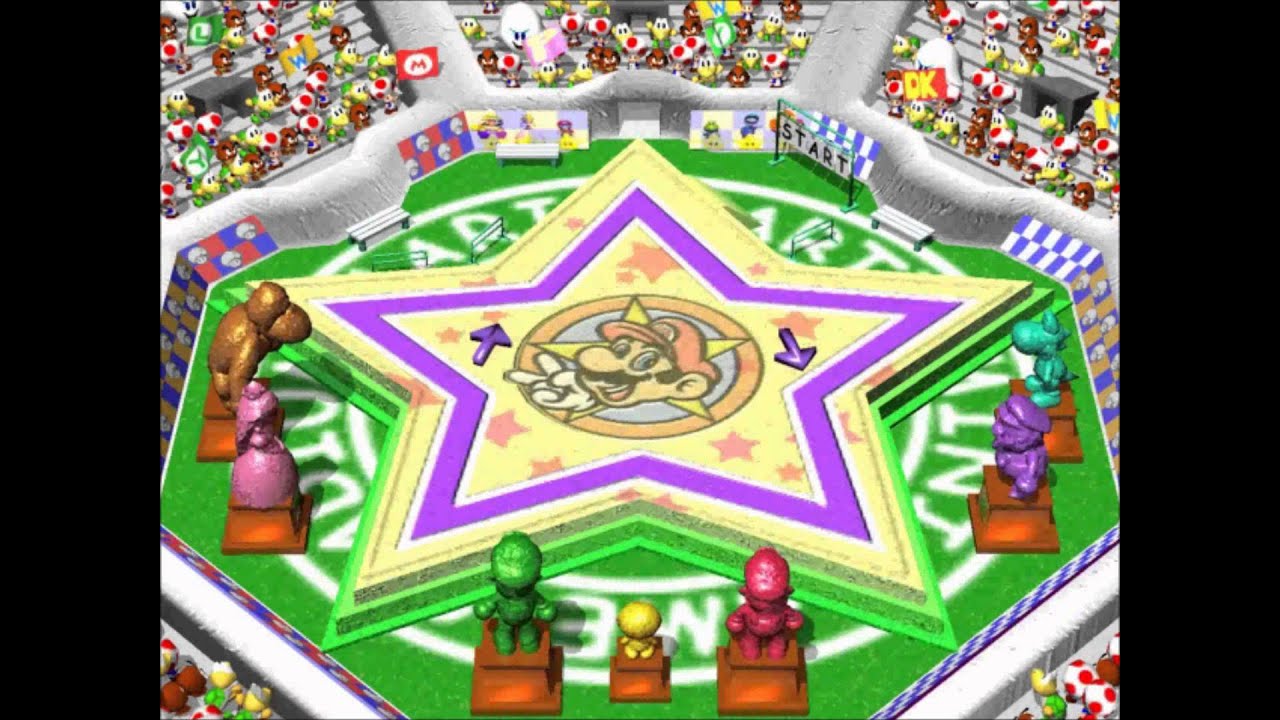 Mario Party Music (N64) - Mini-Game Stadium - YouTube