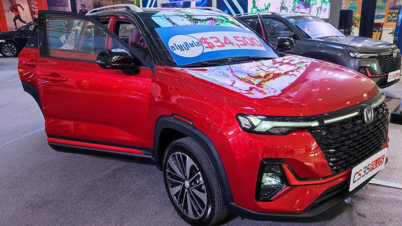 2022 Changan CS35 Plus 1.4L Turbo - Red Color | Exterior and interior ...