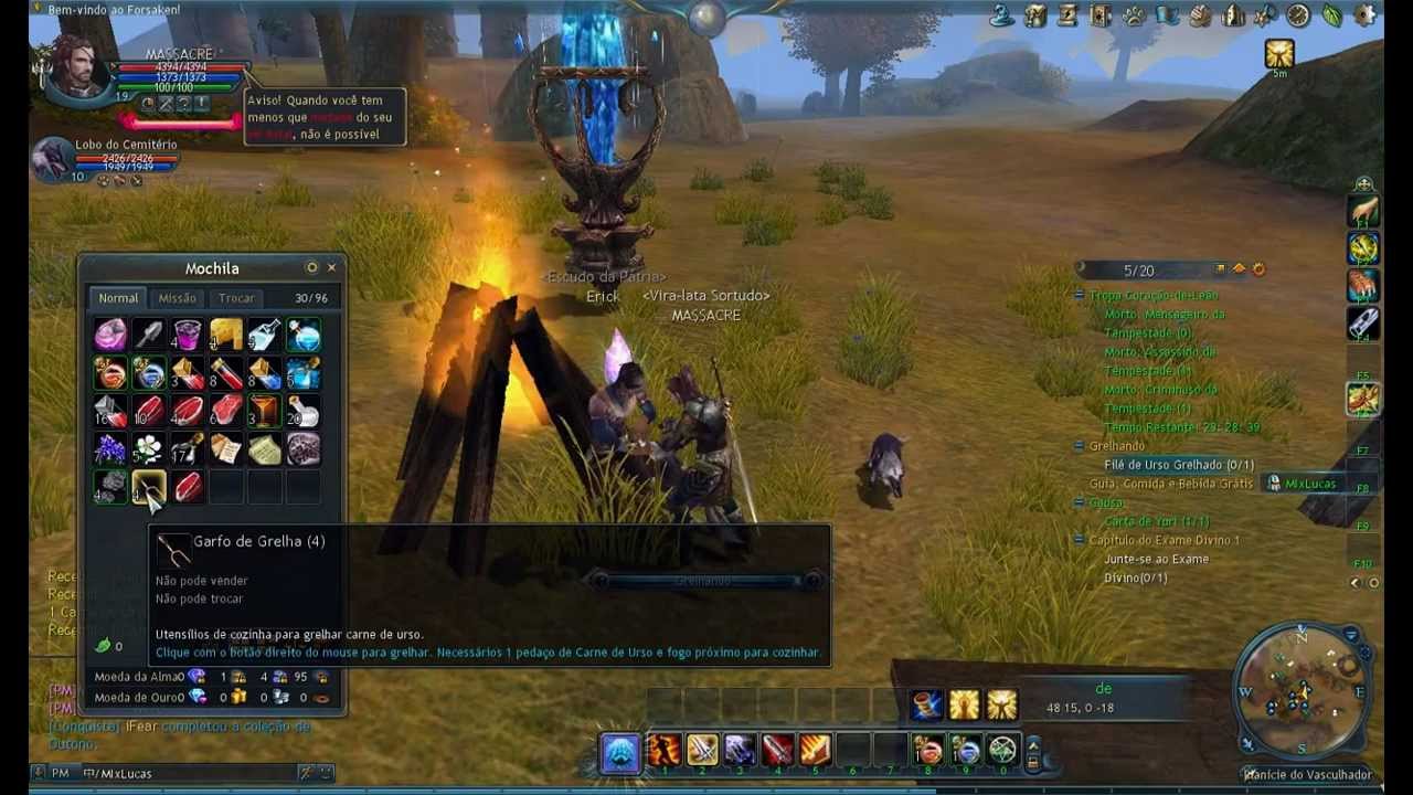 Forsaken Level Up GAMEPLAY HD - Itens Novos - Várias Quests - YouTube