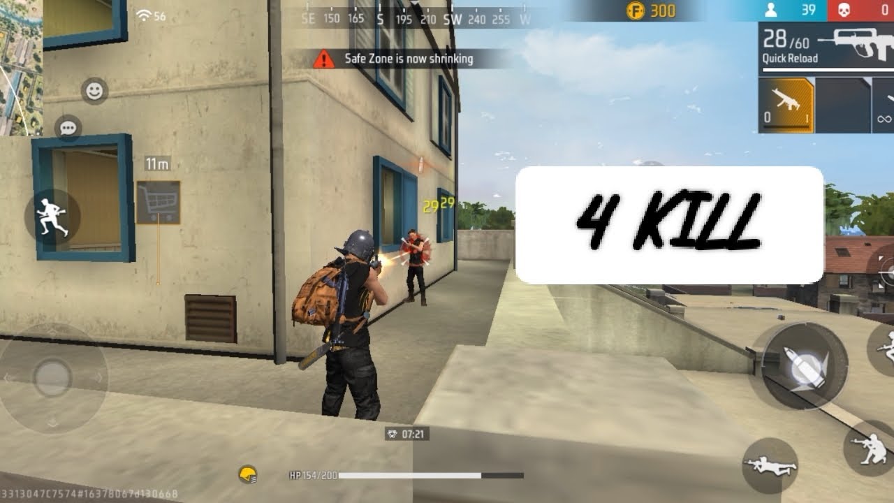 Free Fire Max (FULL HD) 4 KILL - YouTube