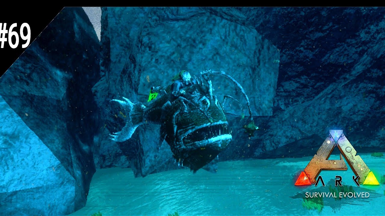 Domando Anglerfish ARK mobile - YouTube