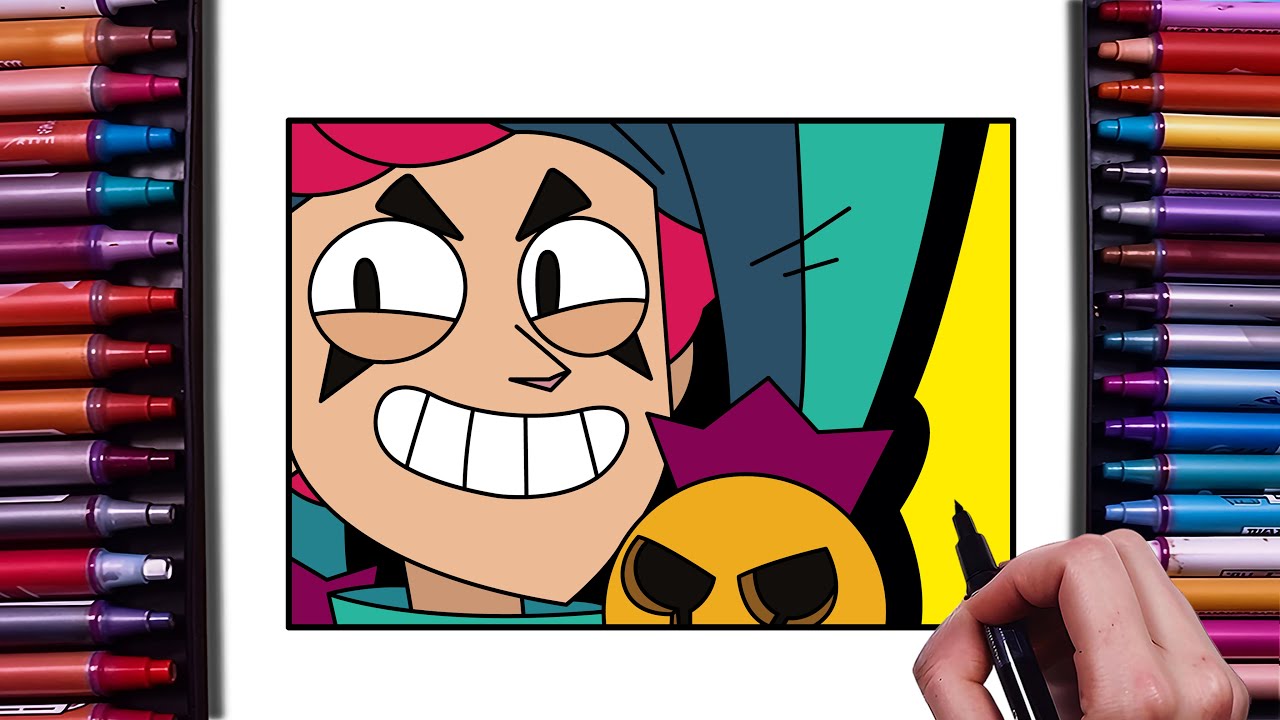 How to Draw Chester Icon From Brawl stars | How to Draw Brawl Stars ...