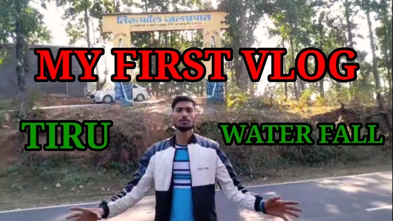 my first vlog tiru water fall , burmu | ranchi | jharkhand - YouTube