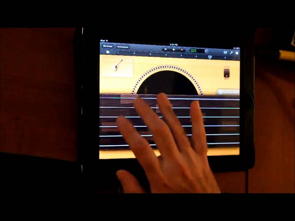iPad2 Garageband Smart Guitar Classical Solo - YouTube