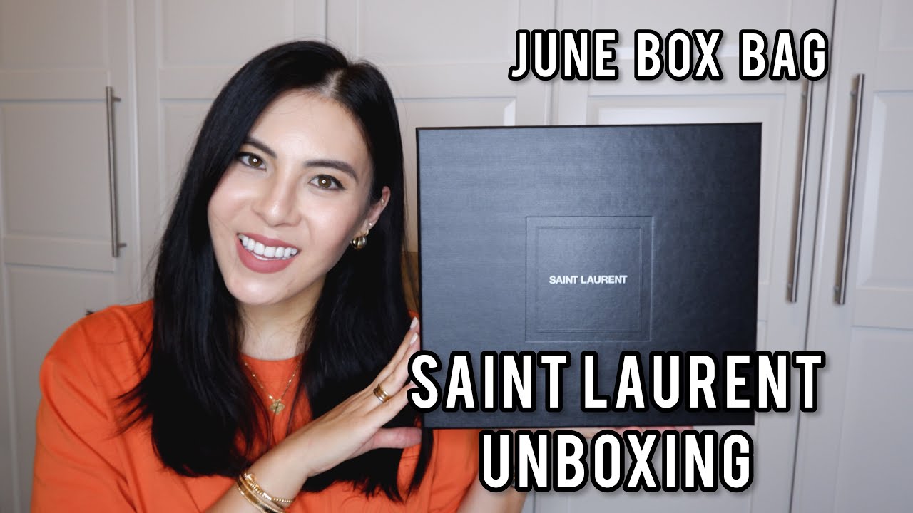 Saint Laurent June Box Bag Unboxing- Will I keep it? - YouTube