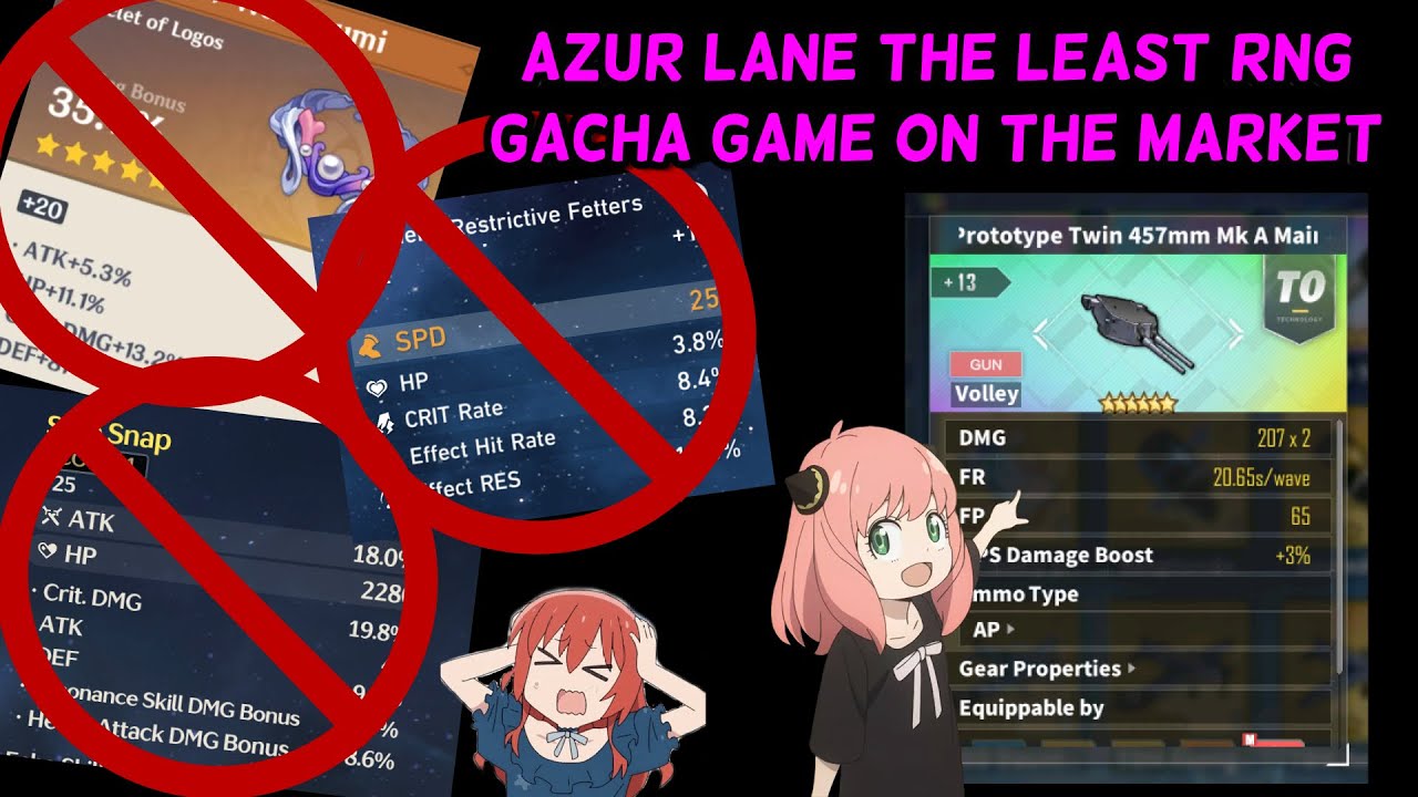 Azur Lane Is The LEAST RNG Gacha Game On The Market - YouTube