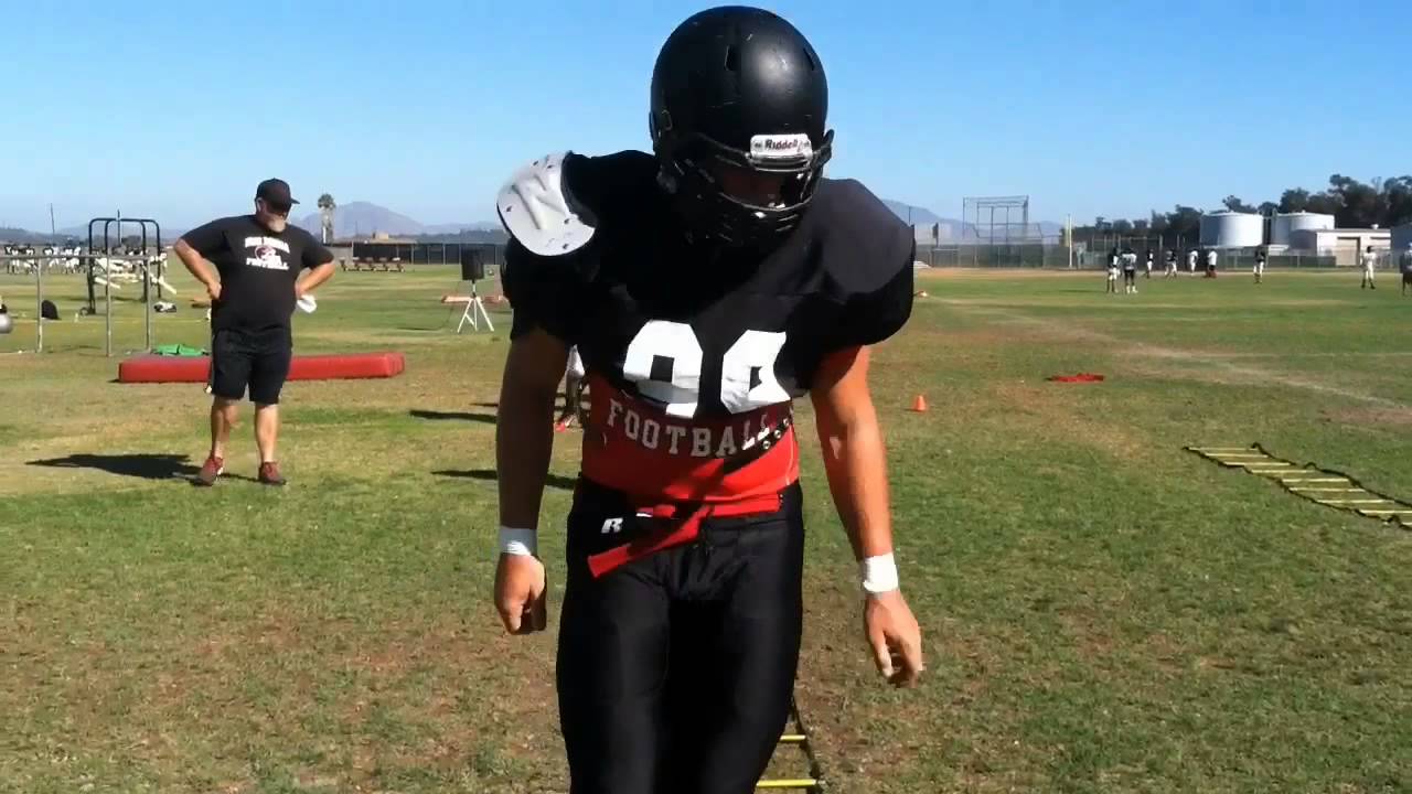 DE Jacob Litten creates havoc for Rio Mesa - YouTube
