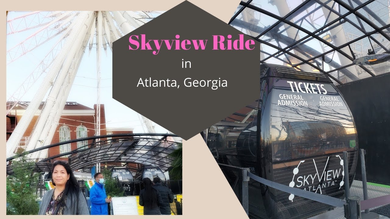 Skyview Ride in Atlanta Georgia - YouTube