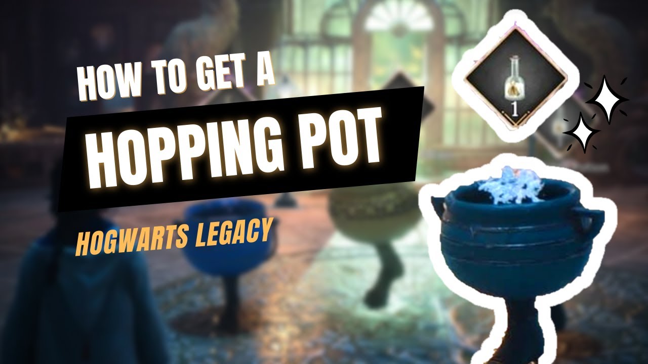 Hogwarts Legacy | How to Brew FREE POTIONS w/ a Hopping Pot - YouTube