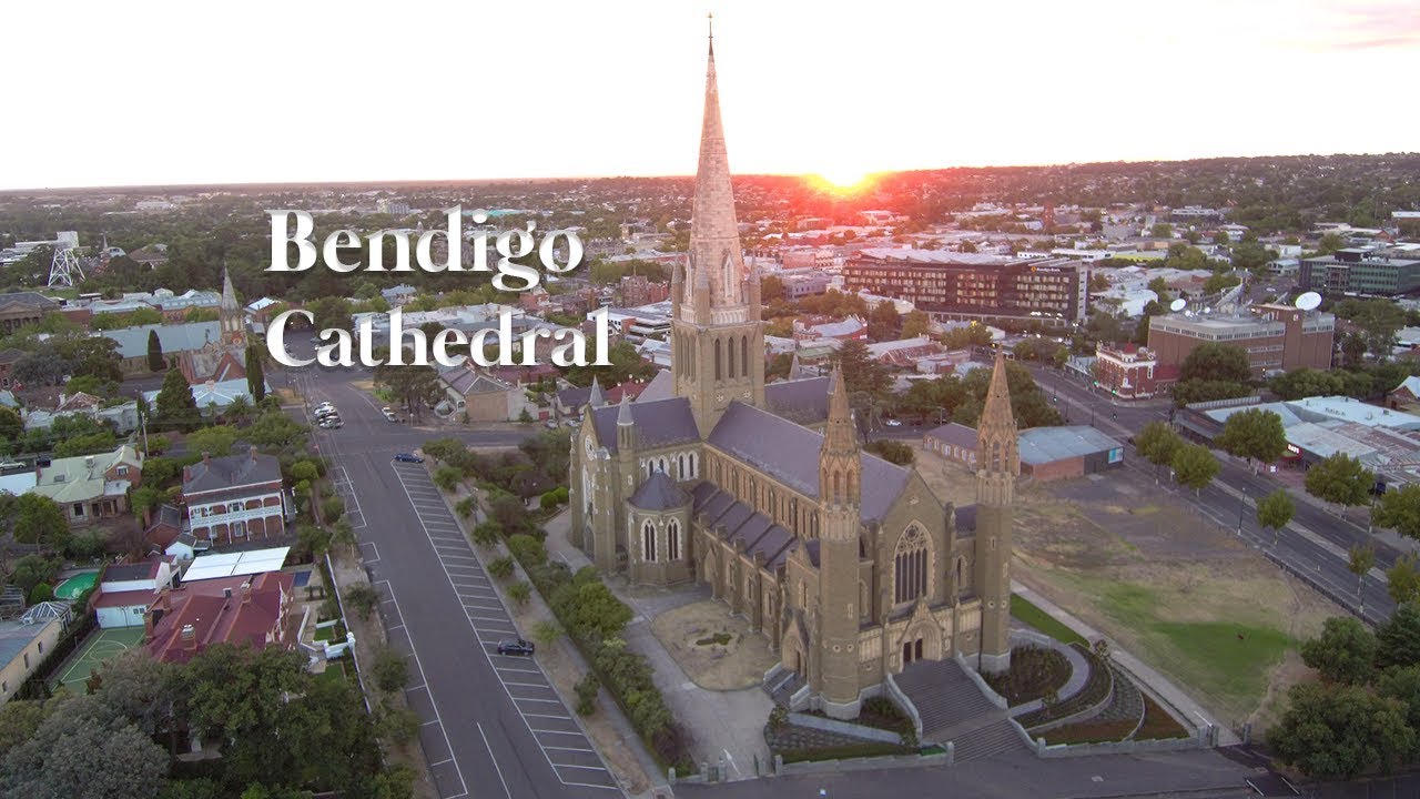 Bendigo Sacred Heart Cathedral | 4k Drone - YouTube